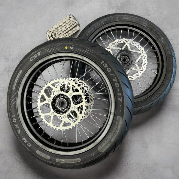 Ultra Bee Supermoto Wheel Kit — KC Powerparts